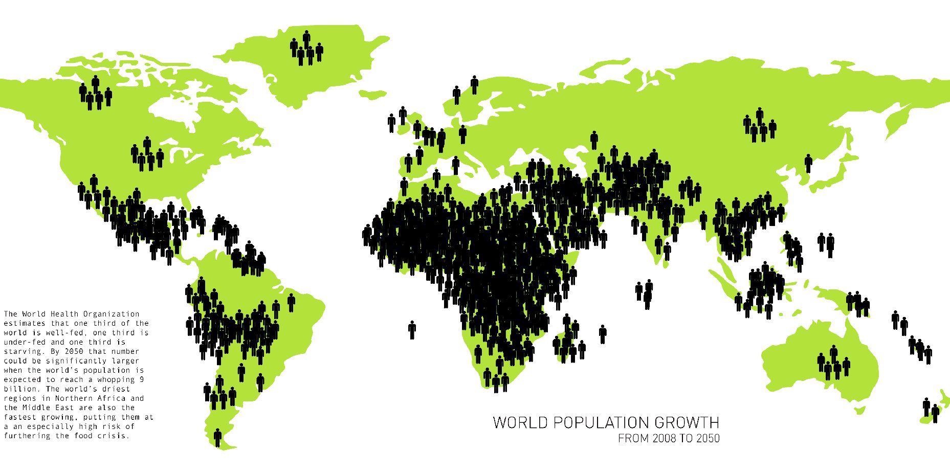 World Population Growth Map World Population Growth Map
